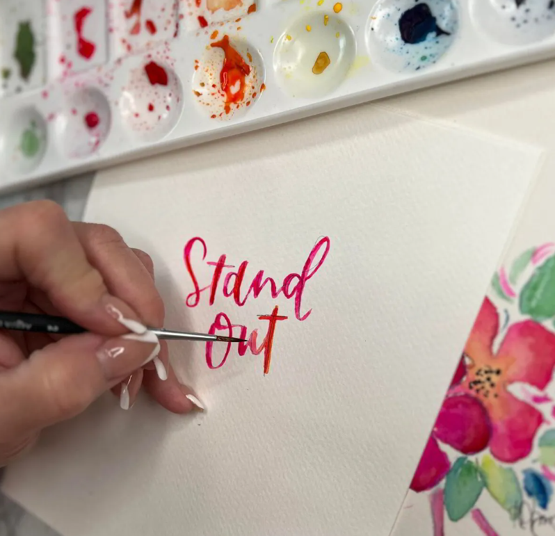 Lolly Doodle Studios, painting workshops, home decor, personalized art